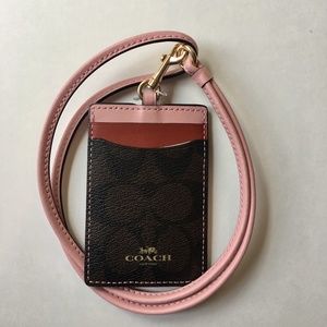 Coach | Accessories | Coach Color Block Lanyard Id Card Case F57964 ...